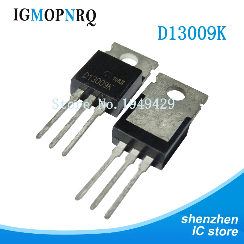 Paquete de transistor original auténtico, 10 piezas, D13007K, D13009K ...