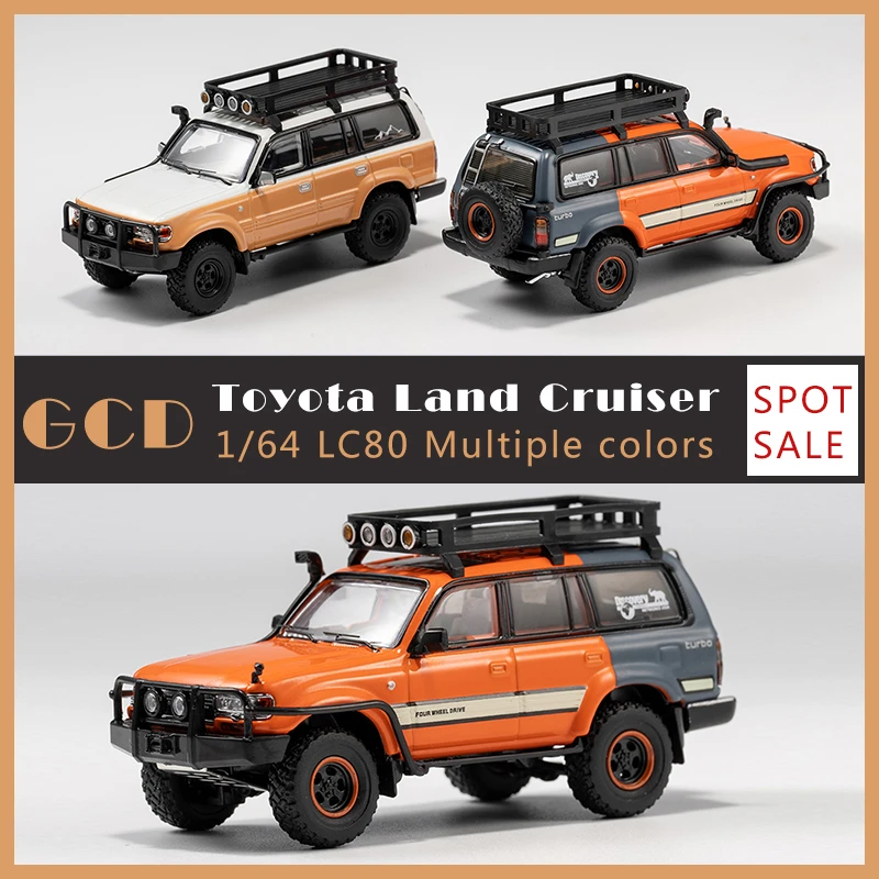 Gcd 1:64 Toyota Land Cruiser Lc80 Diecast Model Car - Railed/motor/cars ...