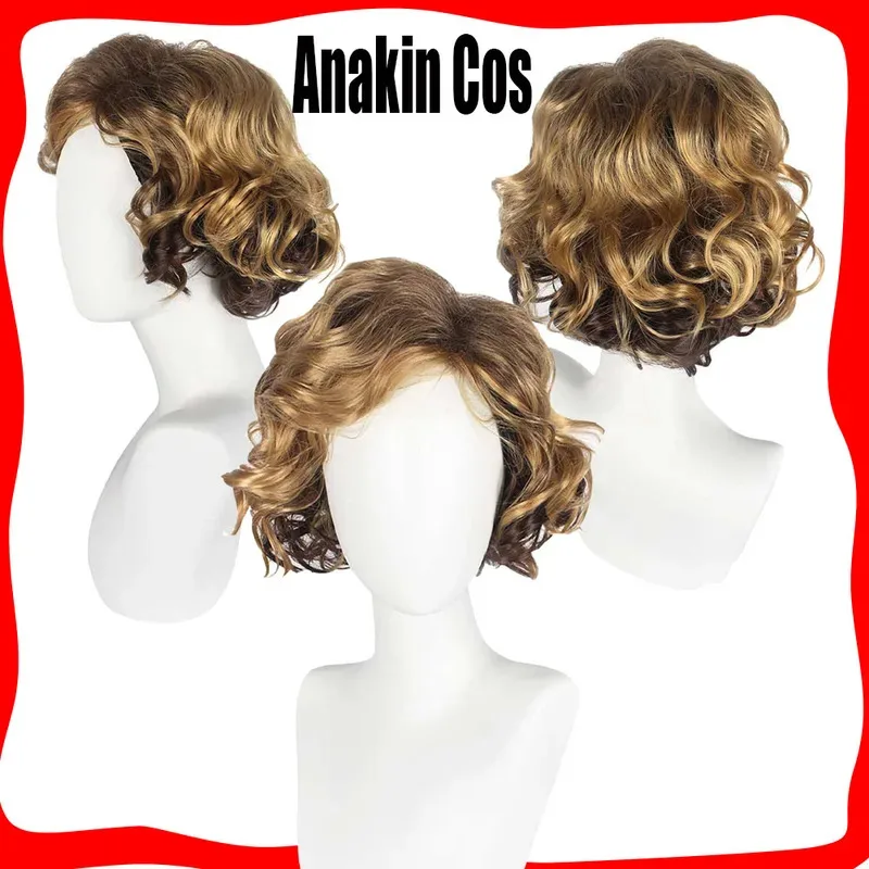 Anakin Cosplay Wig Heat Resistant Synthetic Hair Roleplay Movie Space ...