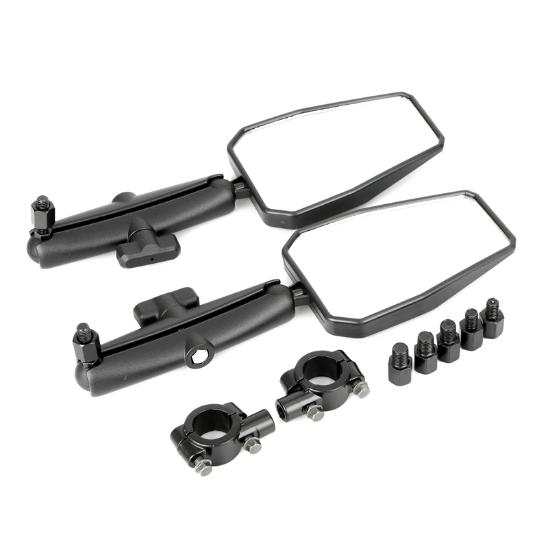 1-Pair-Universal-Motorcycle-Mirrors-360-Degree-Rotating-Foldable-Rear ...