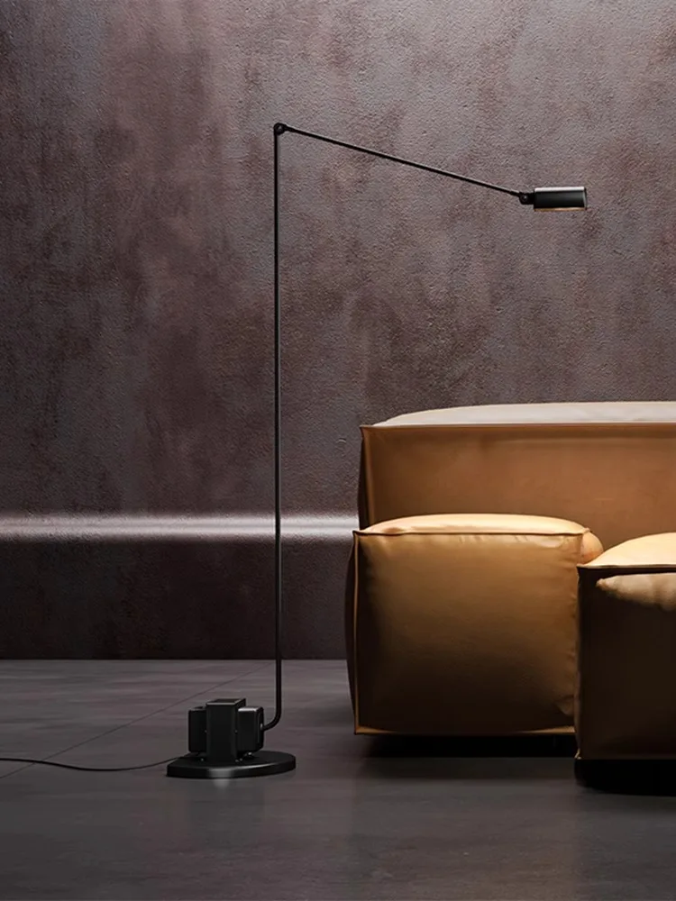 Italian-long-arm-lamp-Lumina-industrial-style-retro-living-room-sofa ...