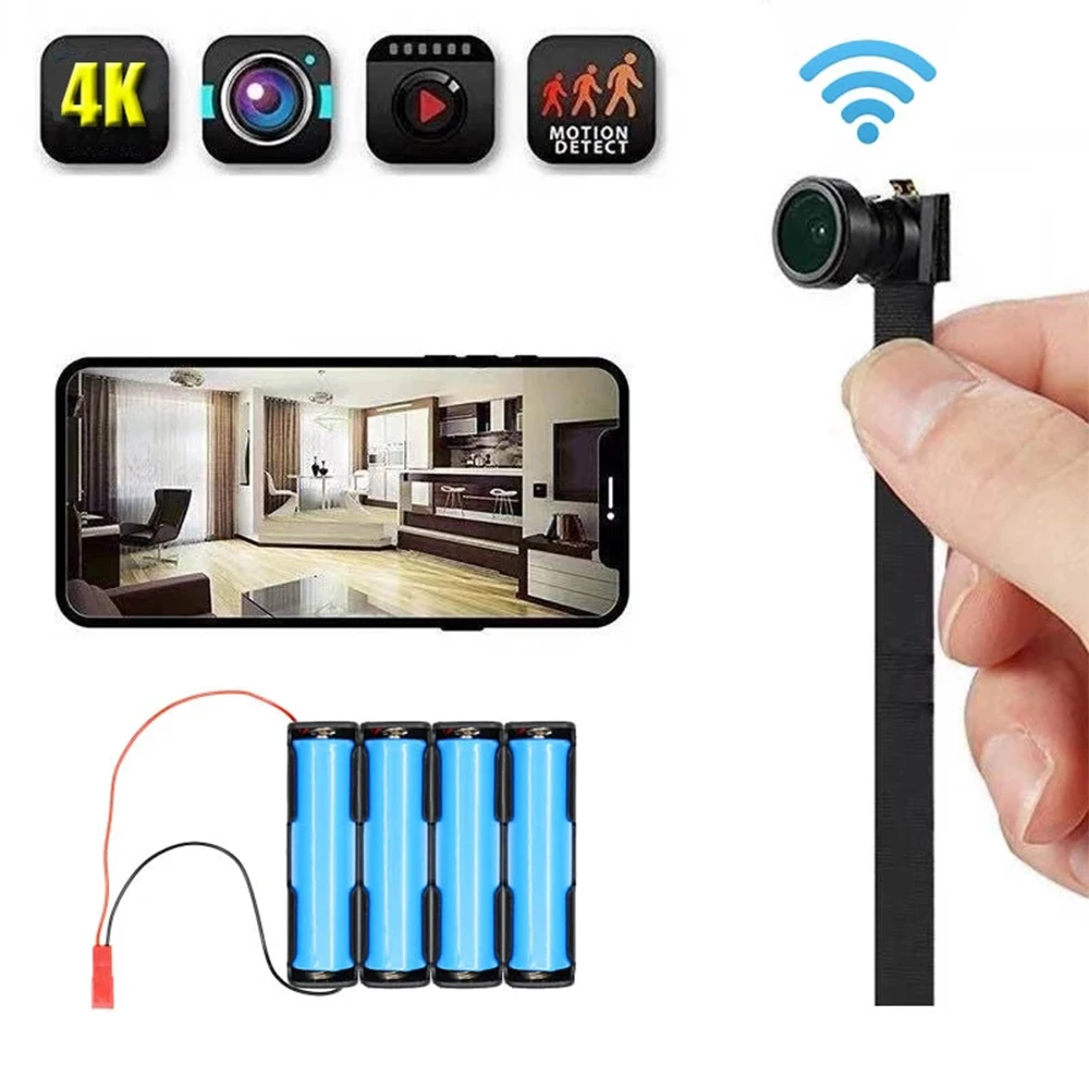 Mini-Camera-HD-4K-1080P-Wifi-IP-Micro-Camcorder-Portable-Wireless ...