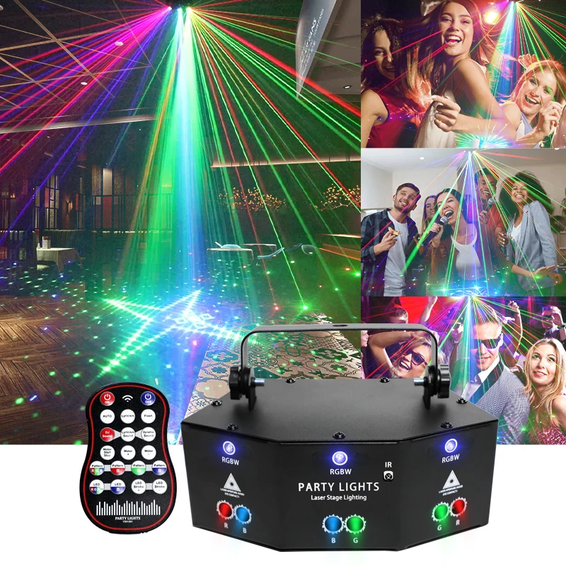 New-9-Eyes-Stage-Lights-Strobe-RGB-Laser-Light-with-DMX-controller ...