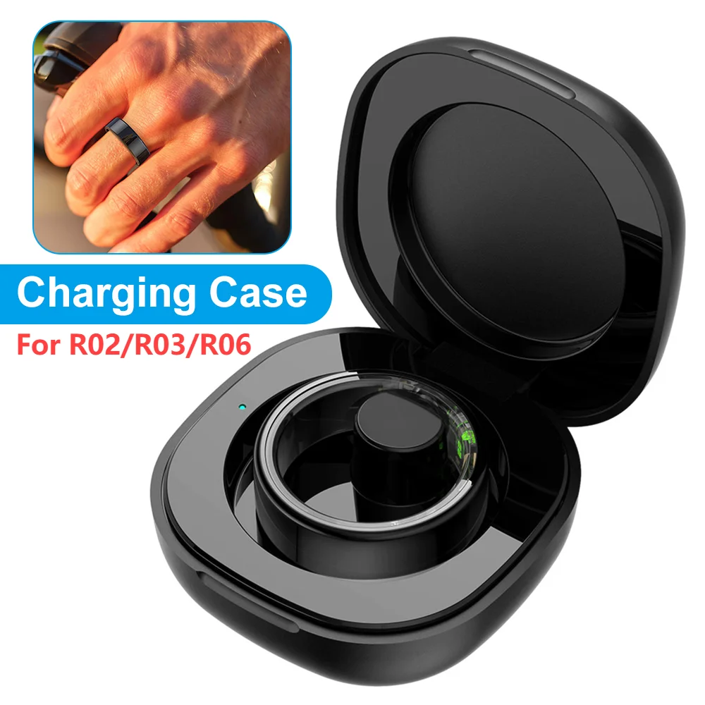 1-5pcs-Smart-Ring-Charger-Case-for-R02-R03-R06-200mAh-Type-C-Port ...