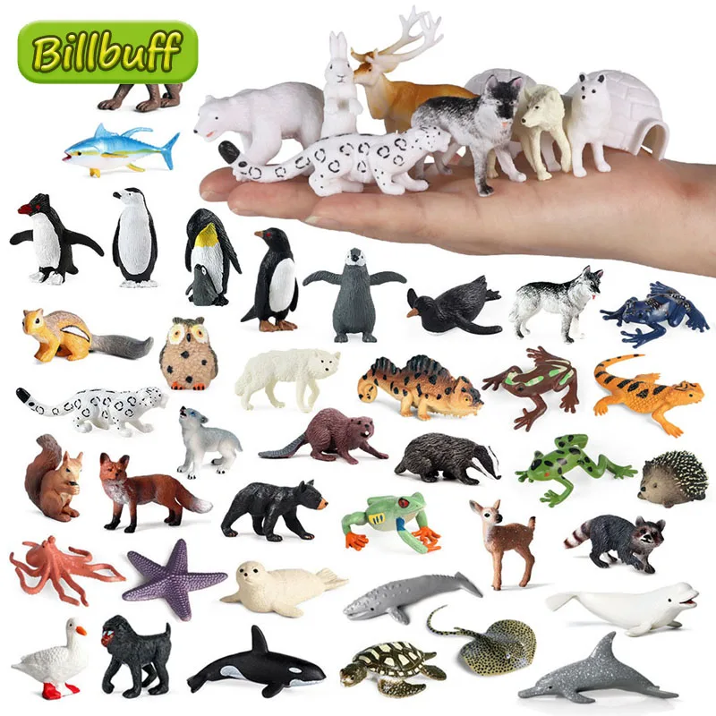 NEW-Realistic-Wild-Animal-Sets-Figurines-Farm-Poultry-Action-Figures ...