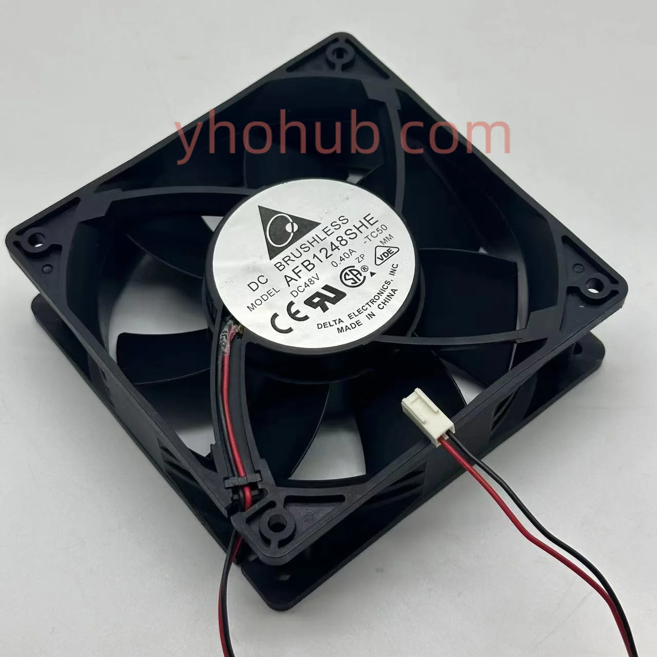 Delta-Electronics-AFB1248SHE-TC50-DC-48V-0-40A-120x120x38mm-2-Wire ...