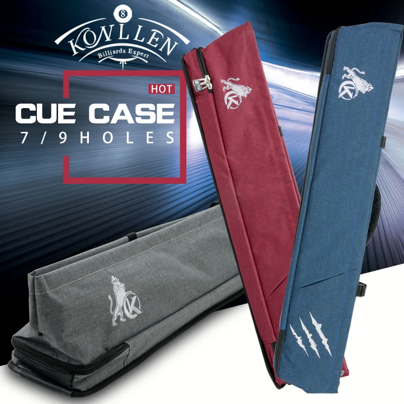 KONLLEN-Billiard-7-9-Holes-Cue-Case-3x4-4x5-Soft-Bag-Oxford-Canvas ...