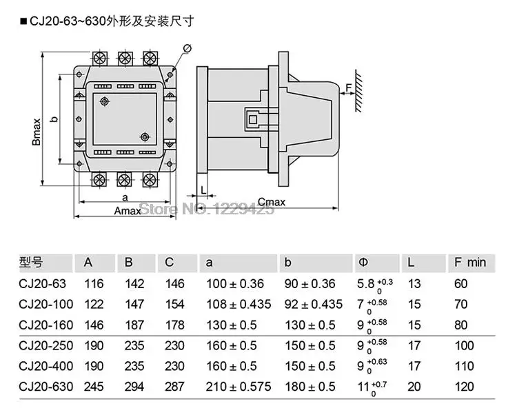 Оригинальный товар DELIXI CJ20 CJ20-63 CJ20-100 AC, однофазный ...