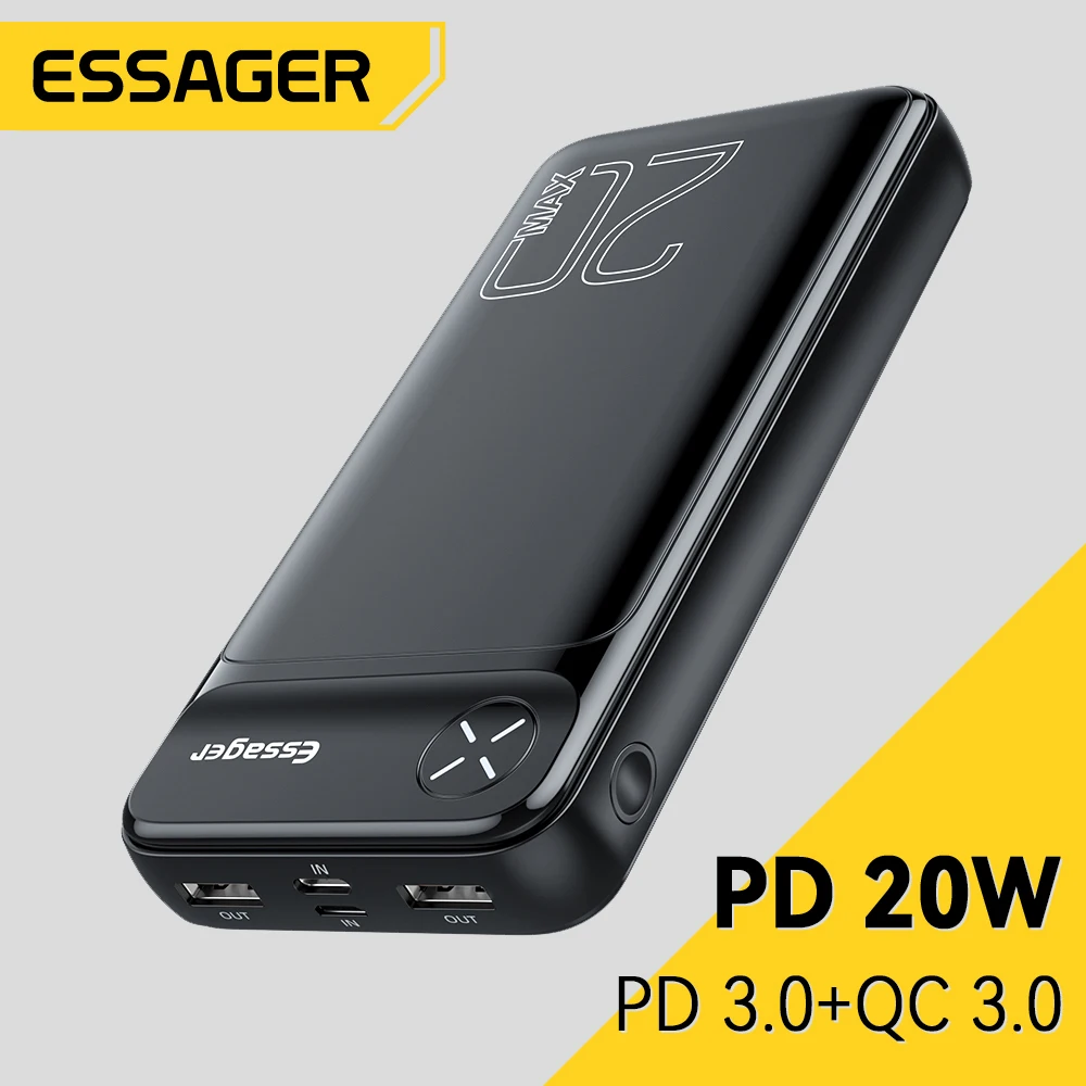 Essager-Power-Bank-20000-Mah-Externe-Batterij-Pack-20000-Mah-Powerbank ...