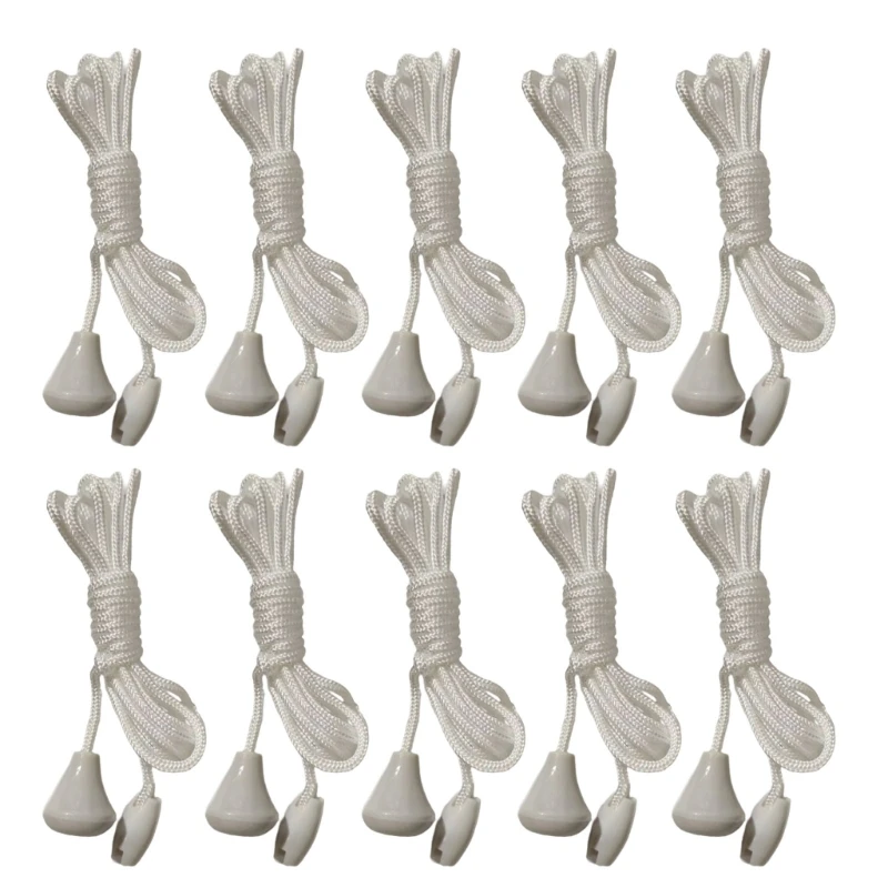 50JC-10Pcs-Nylon-Bathroom-Light-Pull-Cord-String-Replacement-Ceiling ...