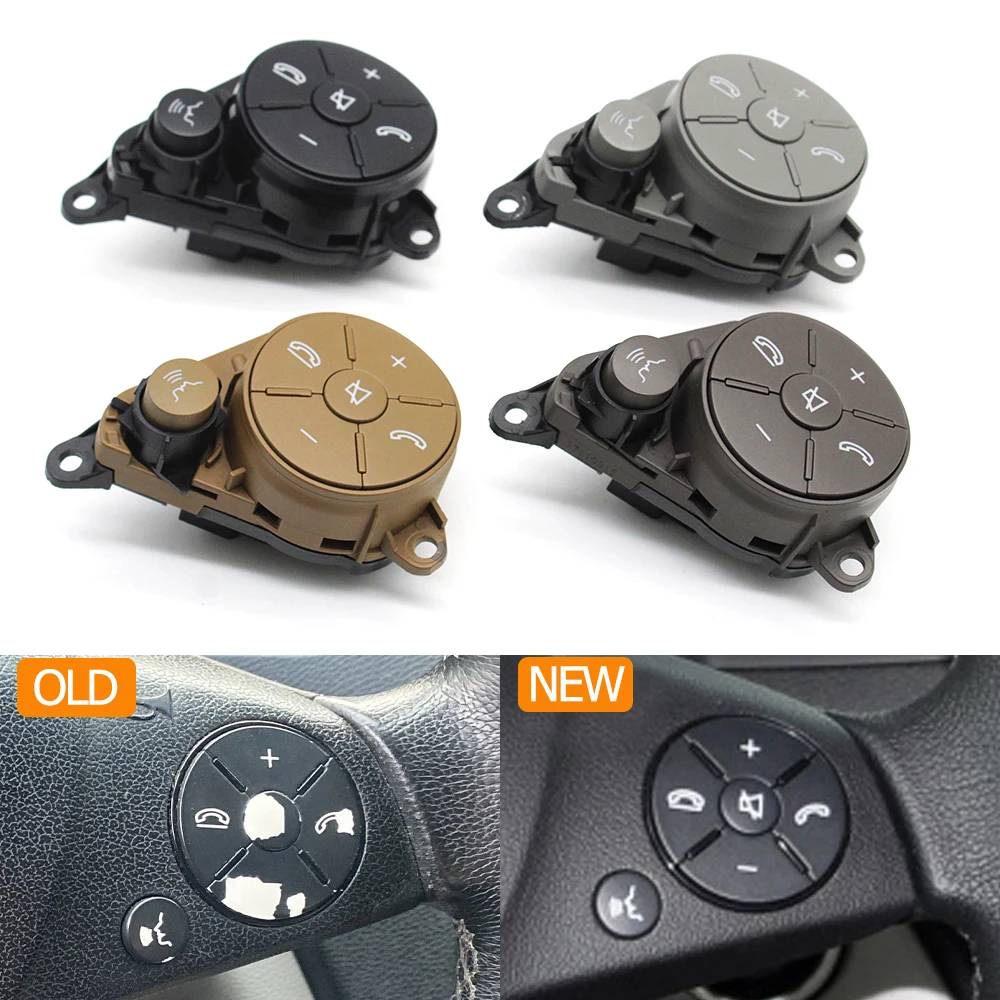 Multi-function Car Steering Wheel Switch Buttons Audio Control Keys For ...