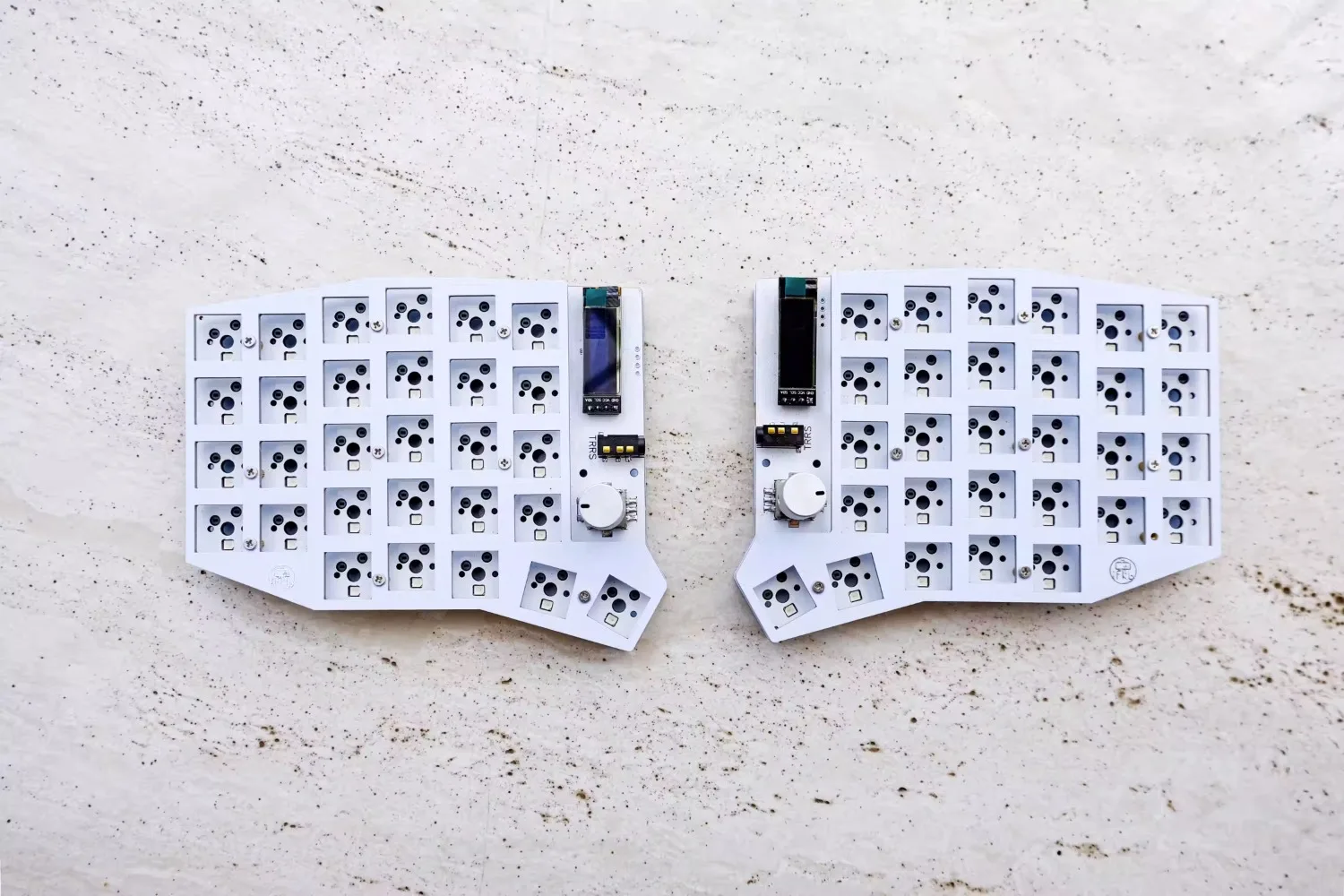 VIAL Support Sofle Layout Split Keyboard Ergo RGB Wired Model Hotswap ...