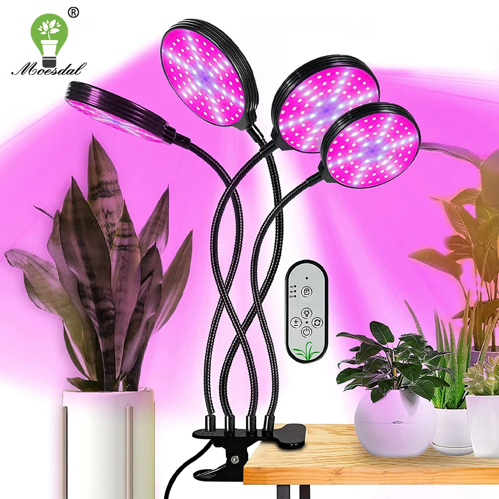 60W-LED-grow-light-USB-full-spectrum-plant-light-with-clip-control ...