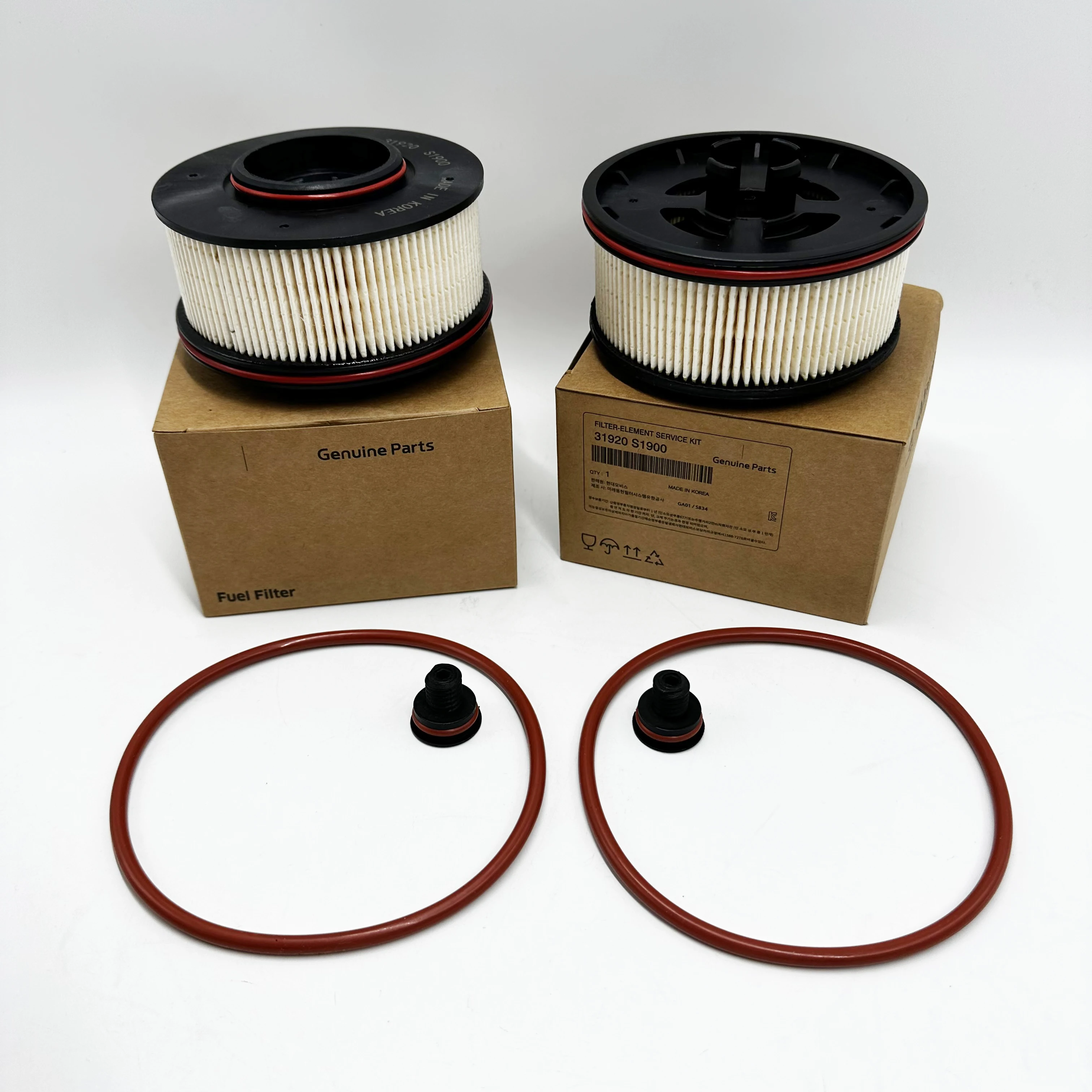 2Pcs 31920 S1900 Car Crude Oil Fuel Filter for KIA Sorento 2017 2020 ...