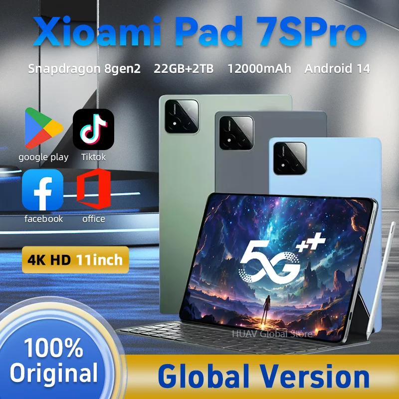 2025-nueva-edici-n-Global-Original-Tablet-PC-Pad-7S-Pro-Snapdragon ...