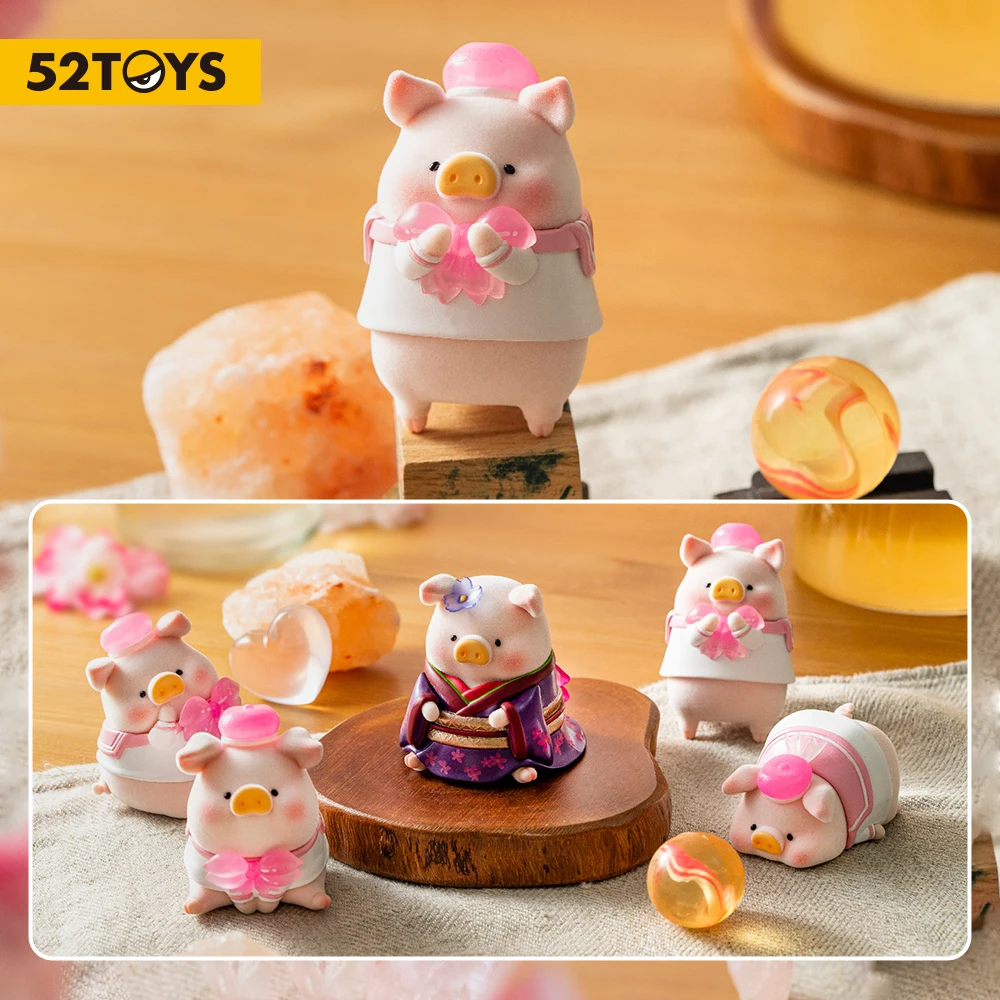 52TOYS-LULU-Piggy-in-Bloom-Sakura-II-Series-1PC-Action-Figure ...