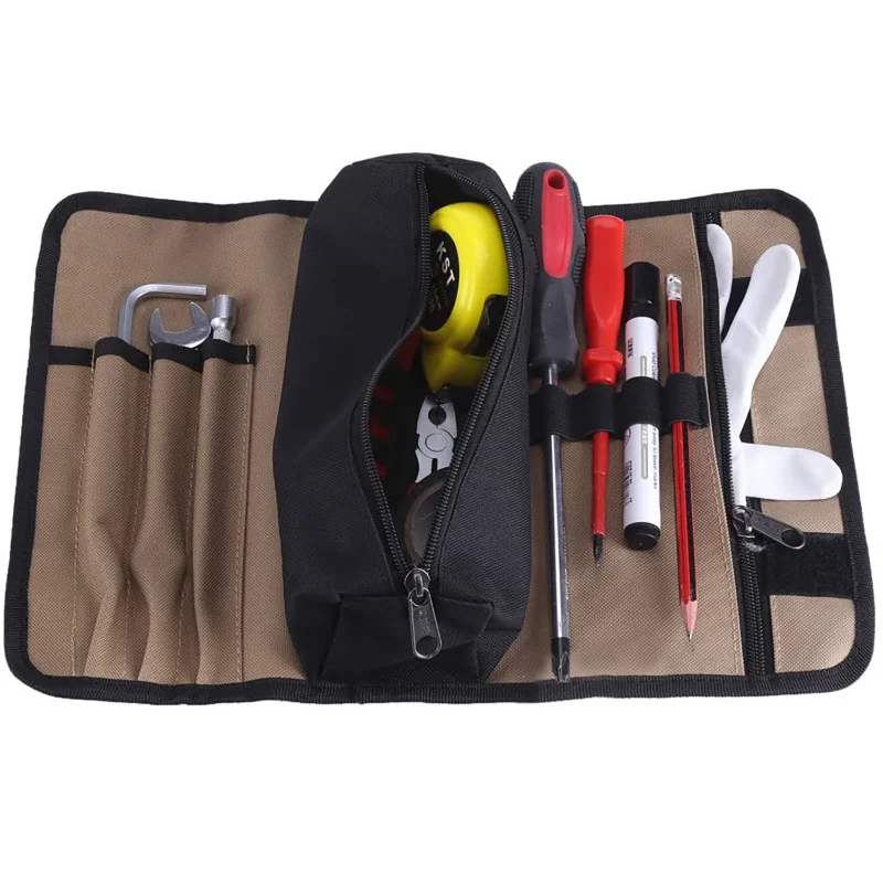 Tool-Bag-Screwdriver-Wrench-Organizer-Rolling-Up-Portable-Pouch-Oxford ...