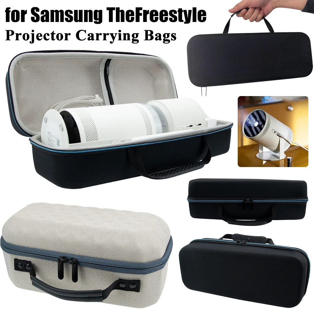 For Samsung The Freestyle Projector Carrying Bags Dustproof Zipper ...