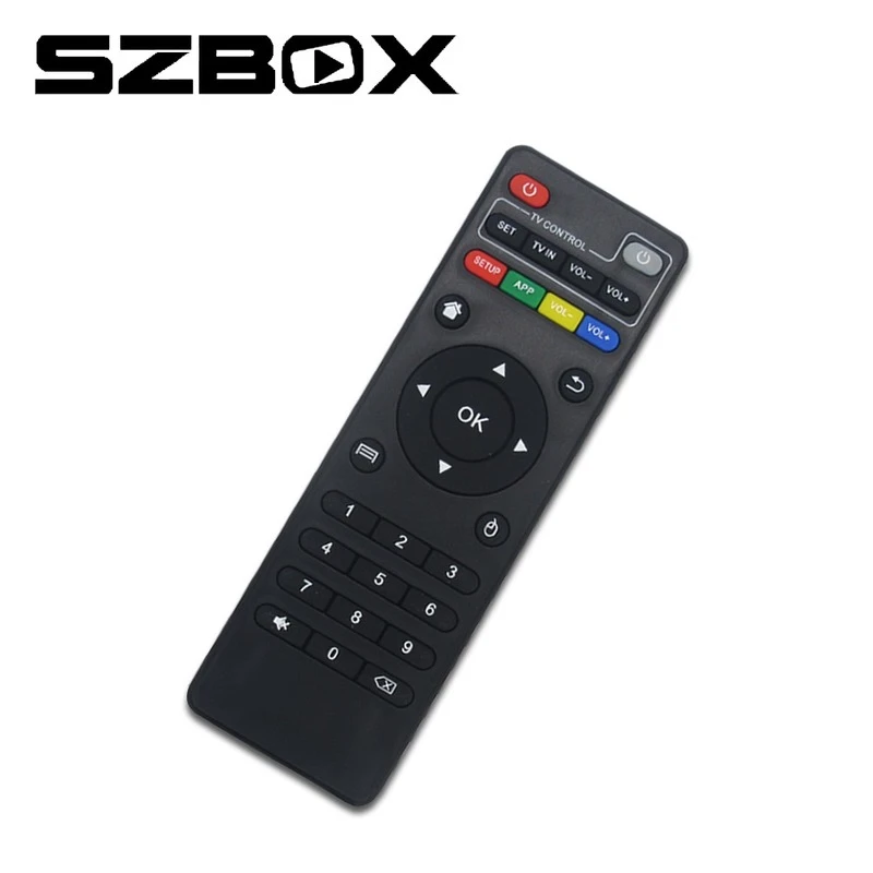 Universal Ir Wireless Remote Control For Android Tv Box H96 Max/v88/mxq ...