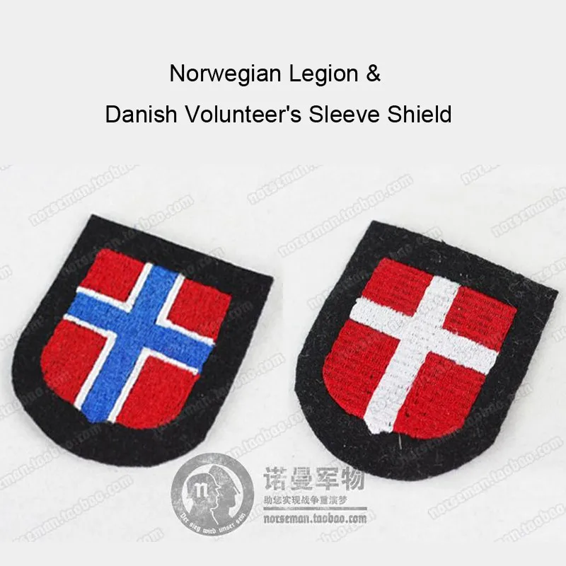 Reproduction-Cosplay-Norwegian-Legion-Danish-Volunteer-s-Sleeve-Shield ...