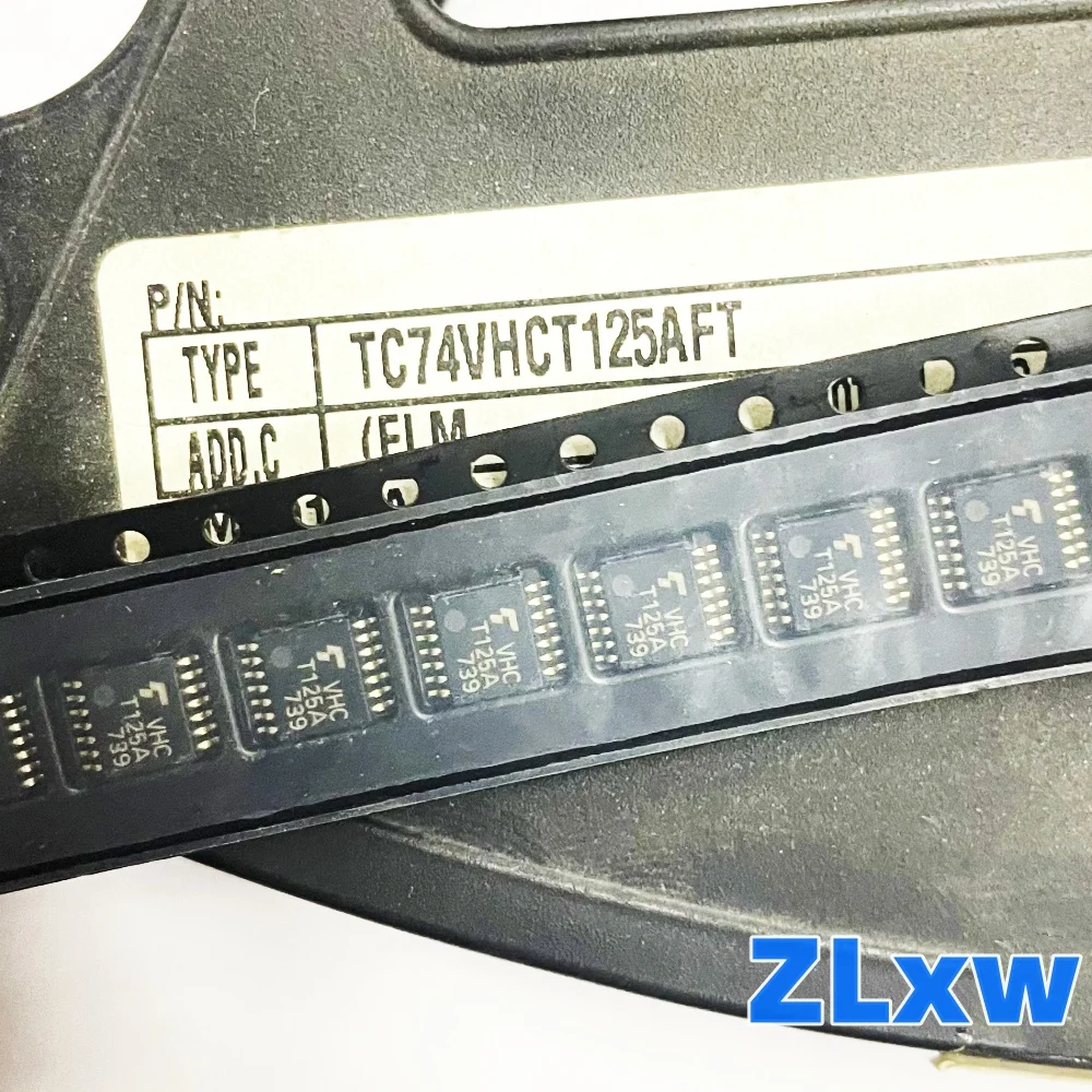 5PCS 74VHCT125 SMD IC SMT Disk drive IC TC74VHCT125AFT 74VHCT125AFT ...