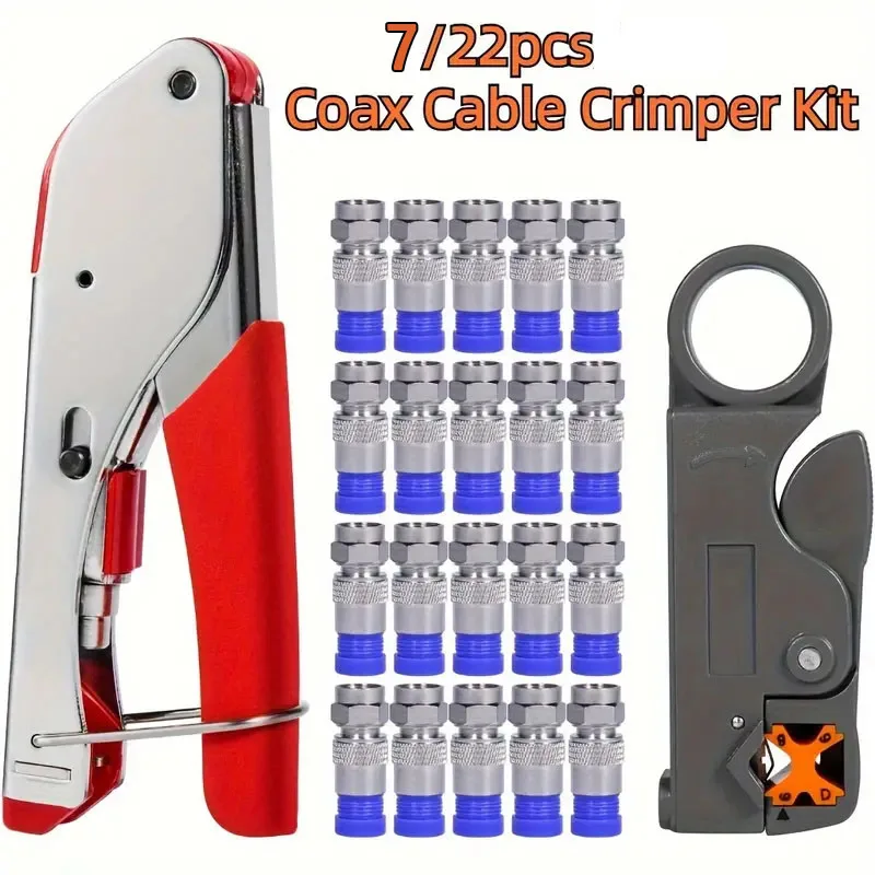 Coax Cable Crimper Tool Kit – Nailed It Tools