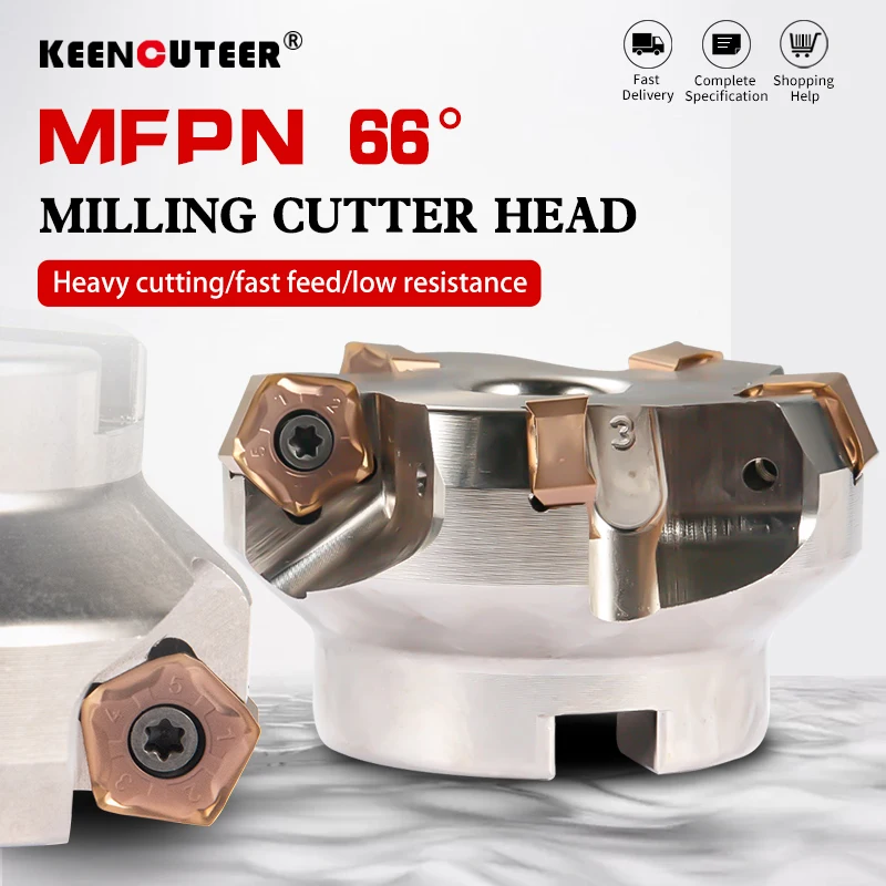 HSB-MFPN66-CNC-Shoulder-Face-Mill-Head-for-Heavy-Cutting-MFPN-Indexable ...