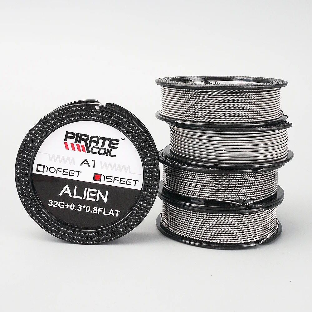 Original-Pirate-Heating-Wire-Fused-Clapton-Alien-HIVE-24GA-26GA-15-Feet ...