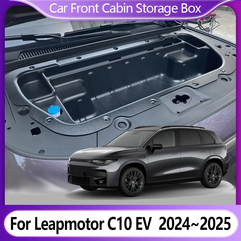 Car Front Trunk Storage Box For Leapmotor C10 2025 EV 2024 Auto LHD ...