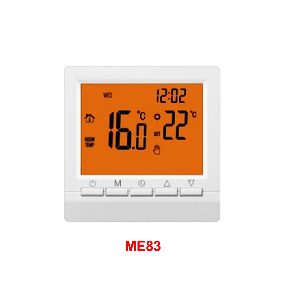 MINCO HEAT ME83 Gas Boiler Thermostat 3A LCD Digital Programmable Temperature Controller