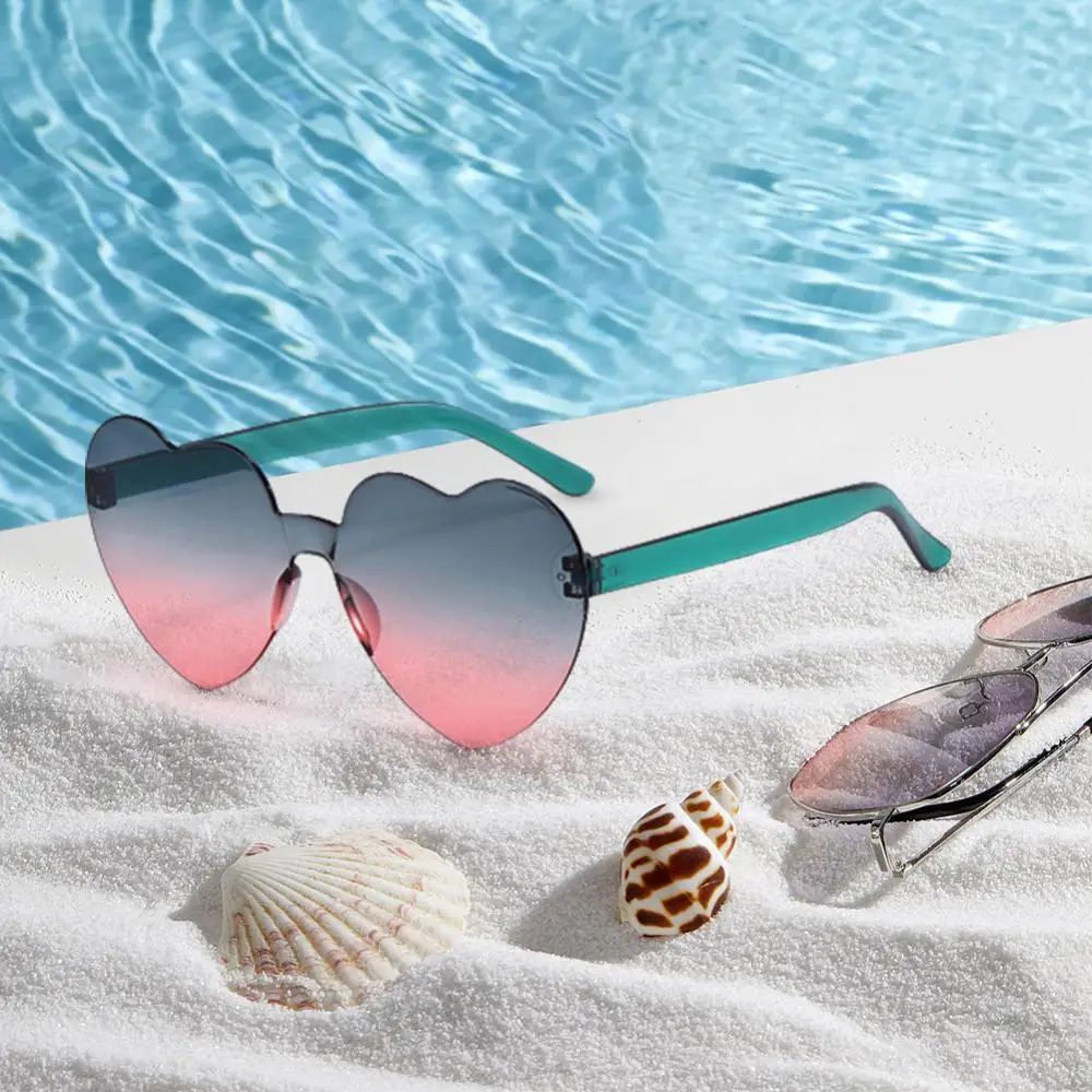 Gafas-de-sol-con-forma-de-coraz-n-para-mujer-lentes-oscuras-de-Color ...