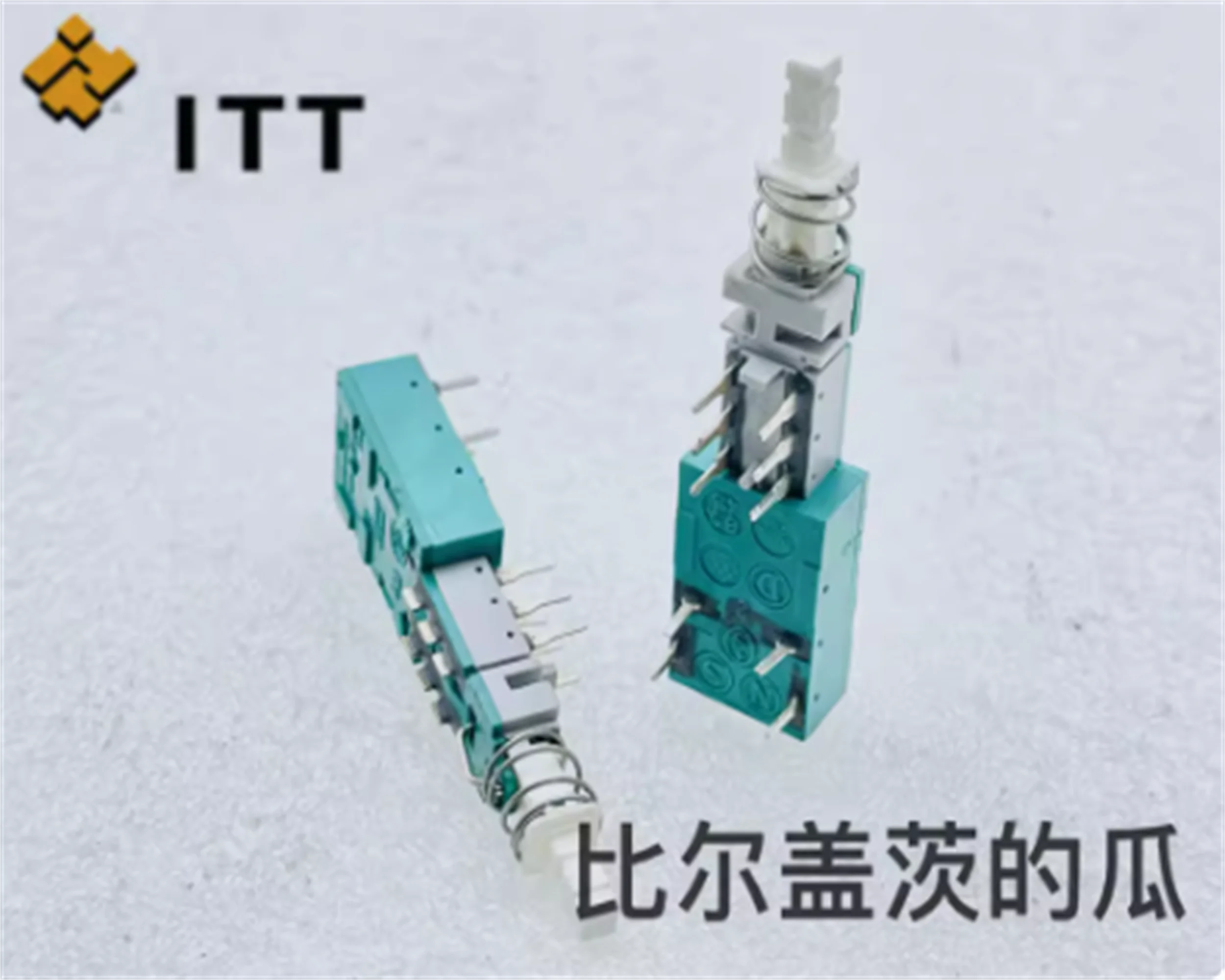 1-PCS-ITT-West-Germany-SCHADOW-power-switch-with-push-self-locking ...