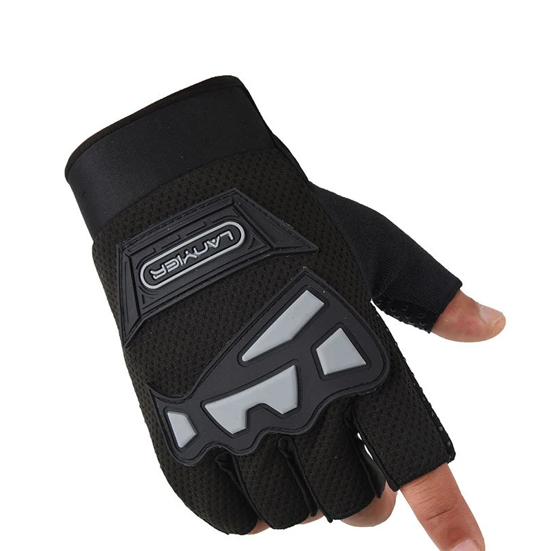 Half-Finger-Cycling-Gloves-Non-Slip-Women-Men-Road-Mountain-Bike ...
