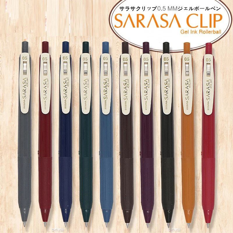 Japanese-ZEBRA-Zebra-JJ15-Retro-Gel-Pens-SARASA-Press-Color-Neutral-Pen ...