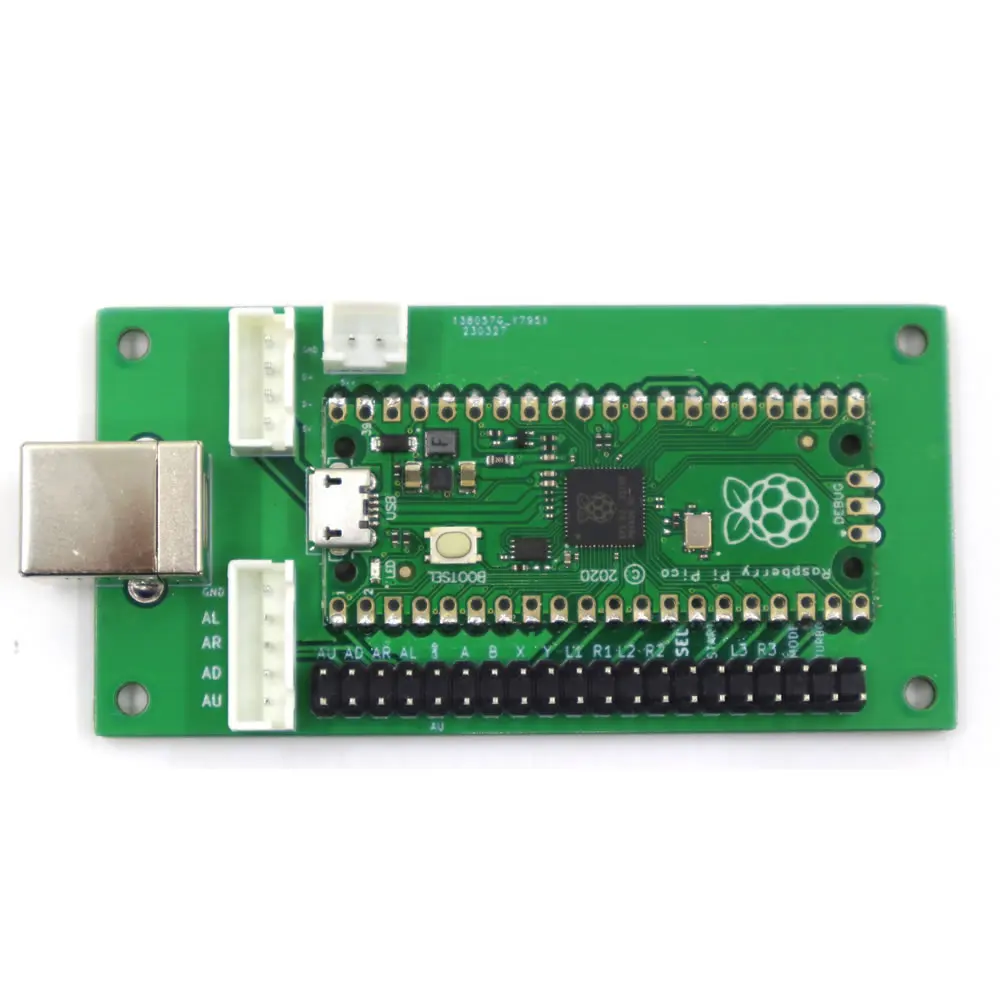 RAC-C500-PICO Arcade Joystick Controller Board, Pico Fighting Board ...