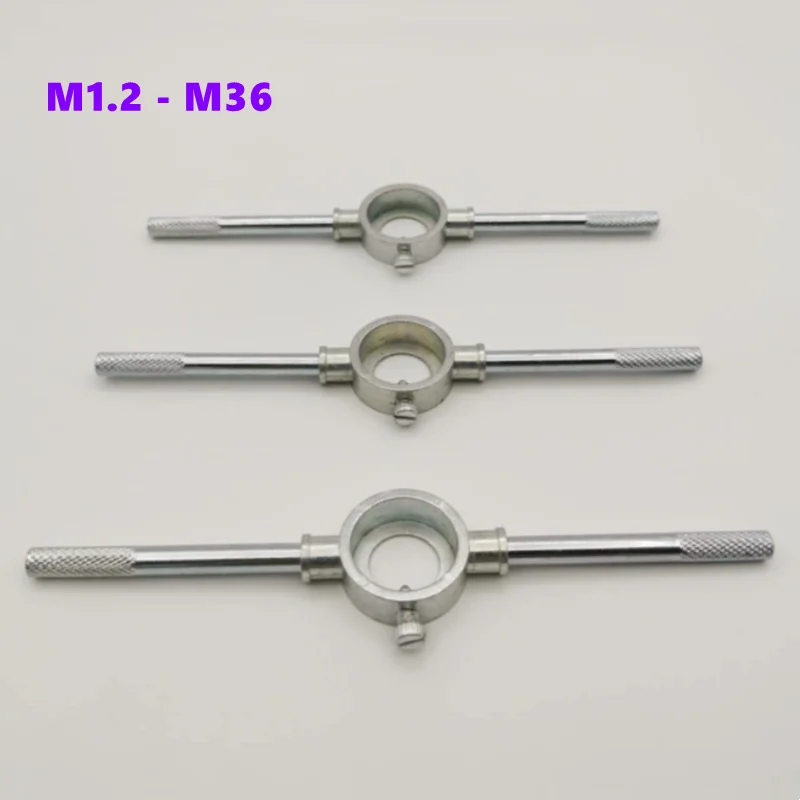 1pcs Round die wrench M1.2-M36 die holder hand round die hinge ...