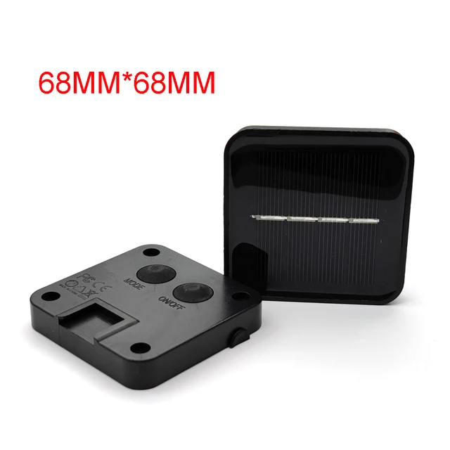 68MM*68MM 86MM*86MM LED Light String Solar Battery Box LED Power Controller Outdoor Waterproof ...