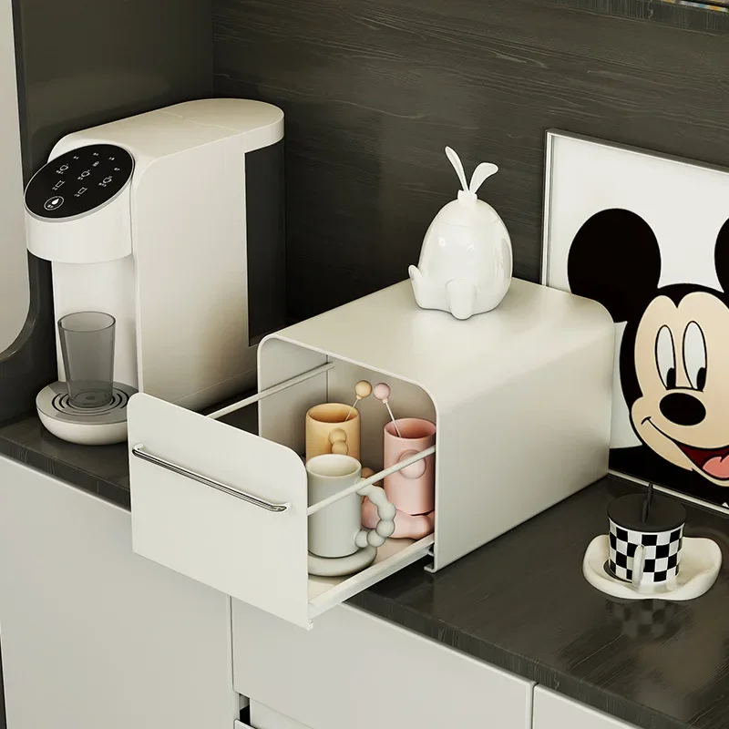 High-Appearance-Level-Pull-Type-Storage-Drawer-Dust-Cup-Storage-Shelf ...