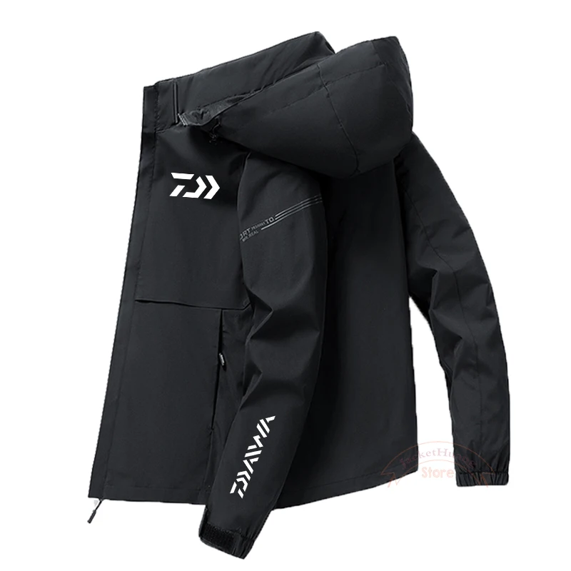 Daiwa-Waterproof-Fishing-Jacket-Hooded-Men-s-Jacket-Spring-New-Casual ...