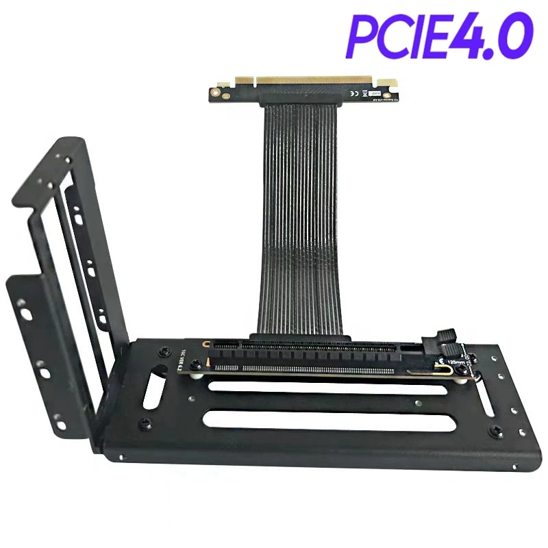 2023 최신 PCI E 4.0 X16 그래픽 카드 RTX 4090 라이저 케이블 PCI Express 4.0 PCIe Gen4 ...