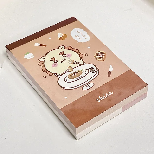 Chikawa Hachiware Usagi Colored Page Notepad - Chiikawa Plush