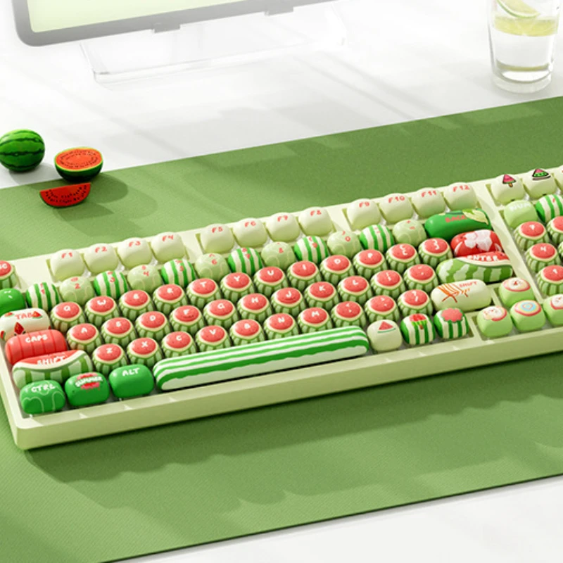 Keyboard-Keycaps-Cute-Summer-Watermelon-Key-Caps-Replacement-for ...