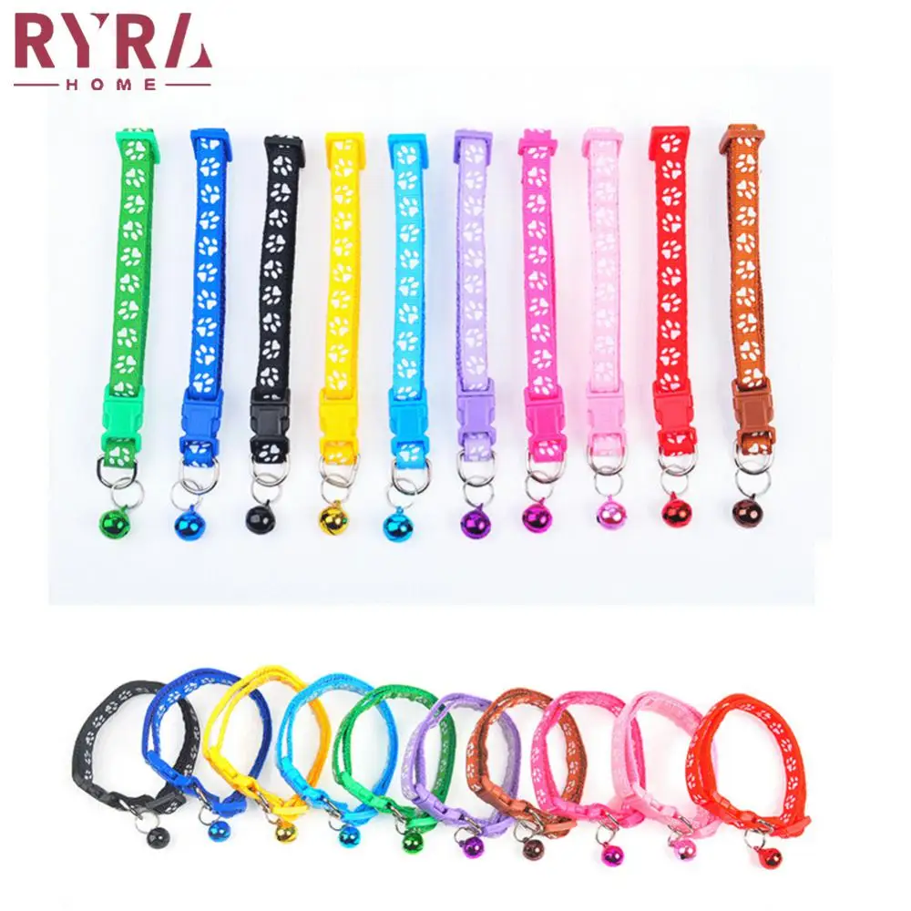 1Pc-Colorful-Cute-Bell-Collar-Small-Dog-And-Cat-Collar-With-Bell ...