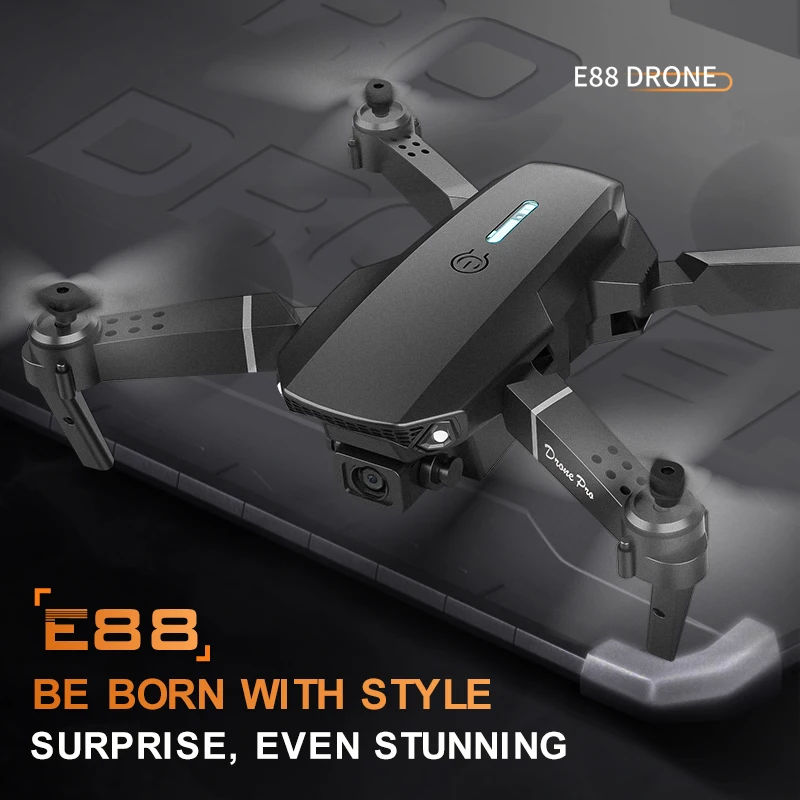 New-E88Pro-RC-Drone-4K-Professinal-with-1080P-Wide-Angle-Dual-HD-Camera ...