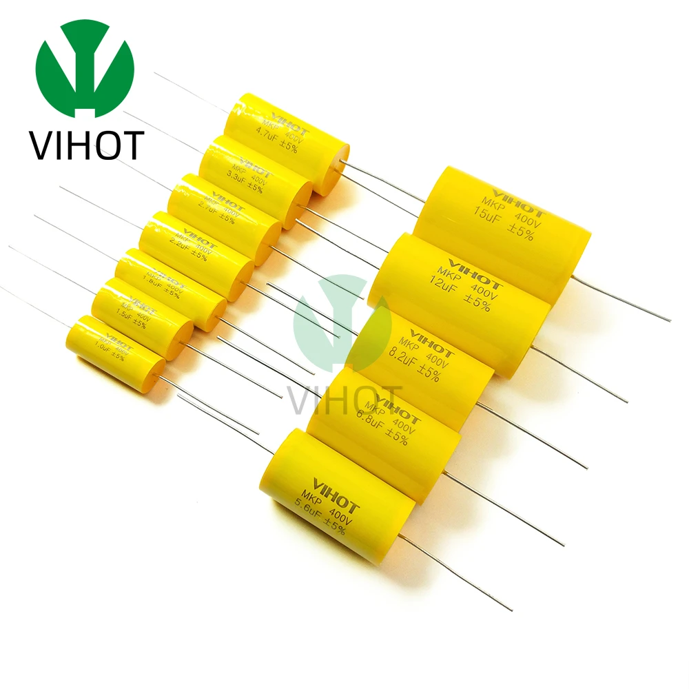 Vihot 1pcs 400vdc Audiophiler Axial Mkp Audio Grade Capacitor 1.0-15uf ...