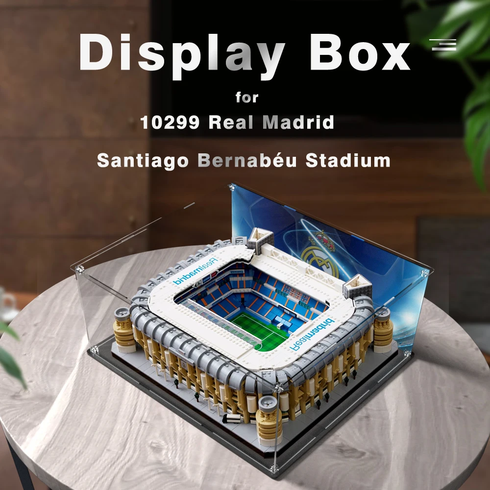 Acrylic Display Box for Lego 10299 Real Madrid Santiago Bernabéu ...