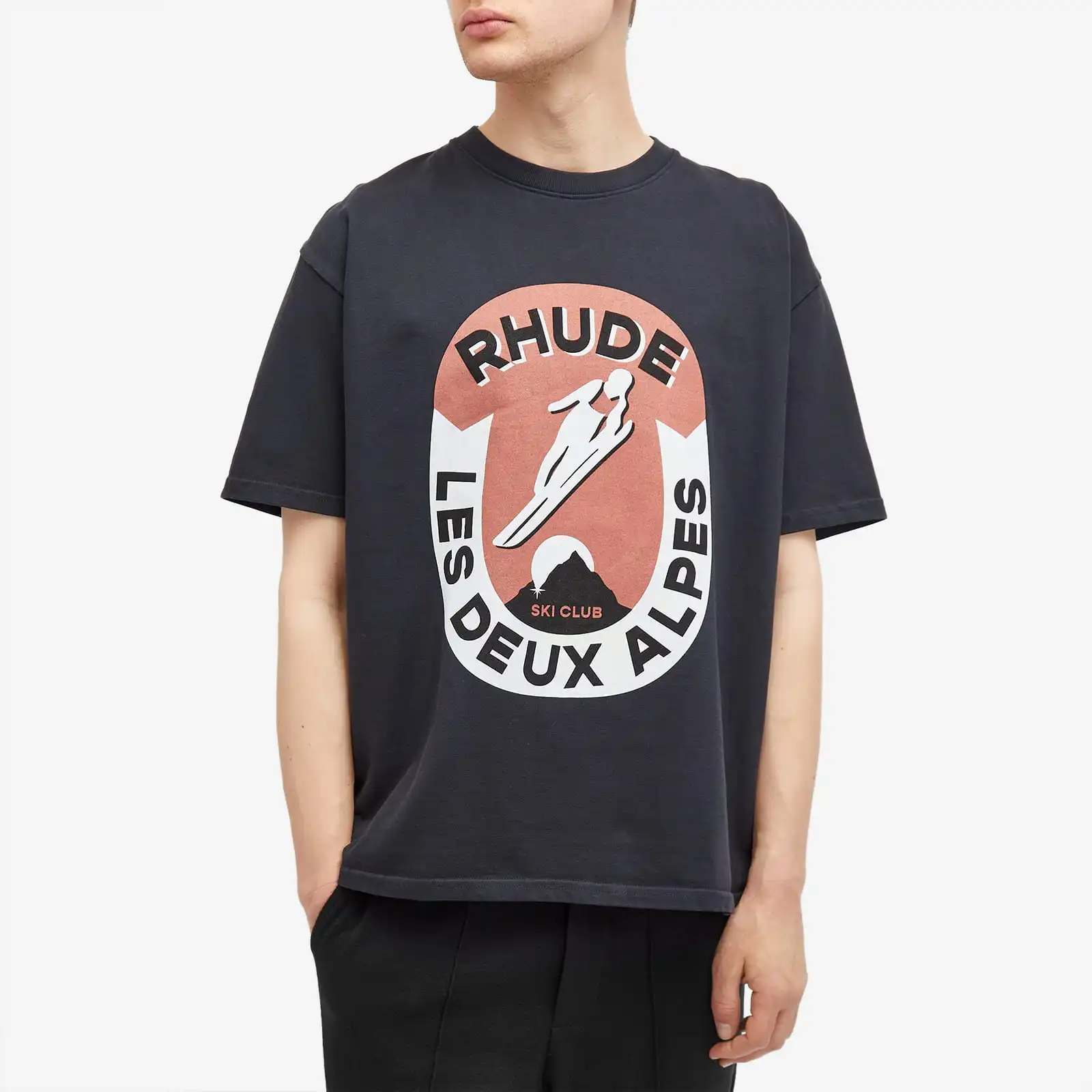 Rhude-Camiseta-de-marca-a-la-moda-para-hombre-y-mujer-camiseta-informal ...