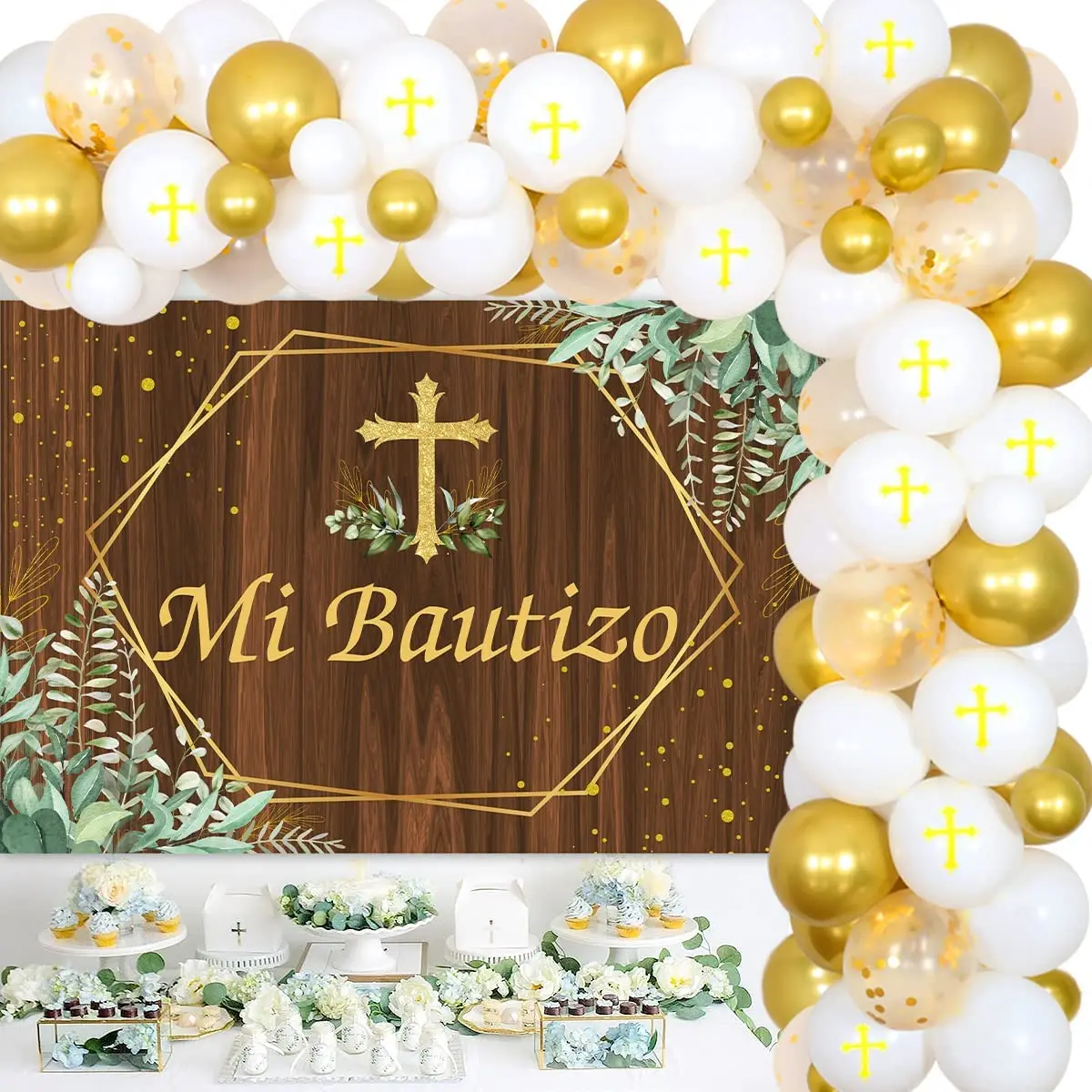 First Holy Communion Ideas: The Ultimate Balloon Garland Kit for a ...