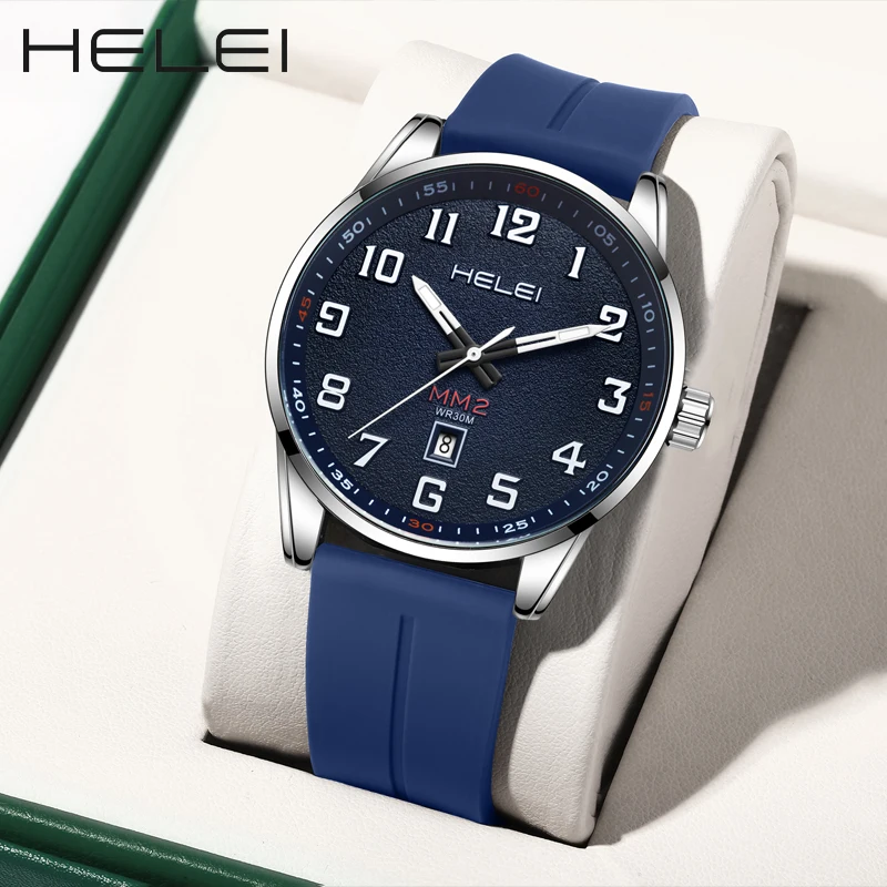 HELEI-Rel-gio-Quartzo-Masculino-com-Display-Calend-rio-Rel-gio-de-Pulso ...