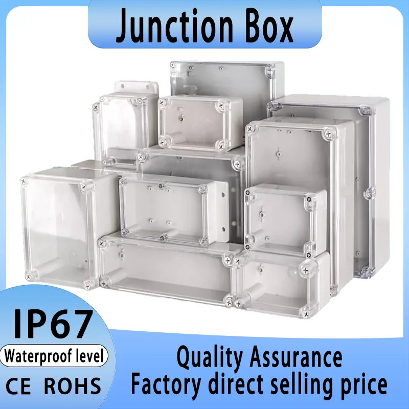 IP67-Plastic-Transparent-junction-box-Waterproof-Enclosure-Electronic ...